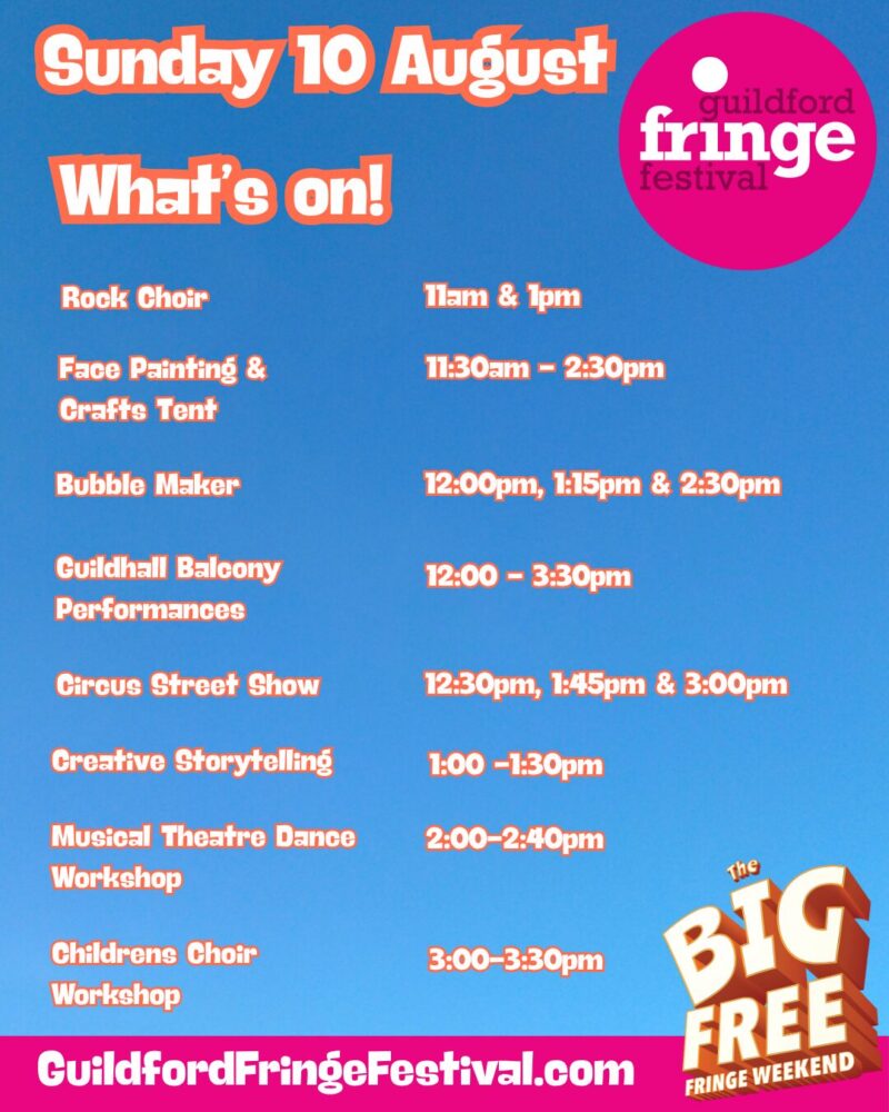 Fringe Family Fun Day - Guildford Fringe Festival